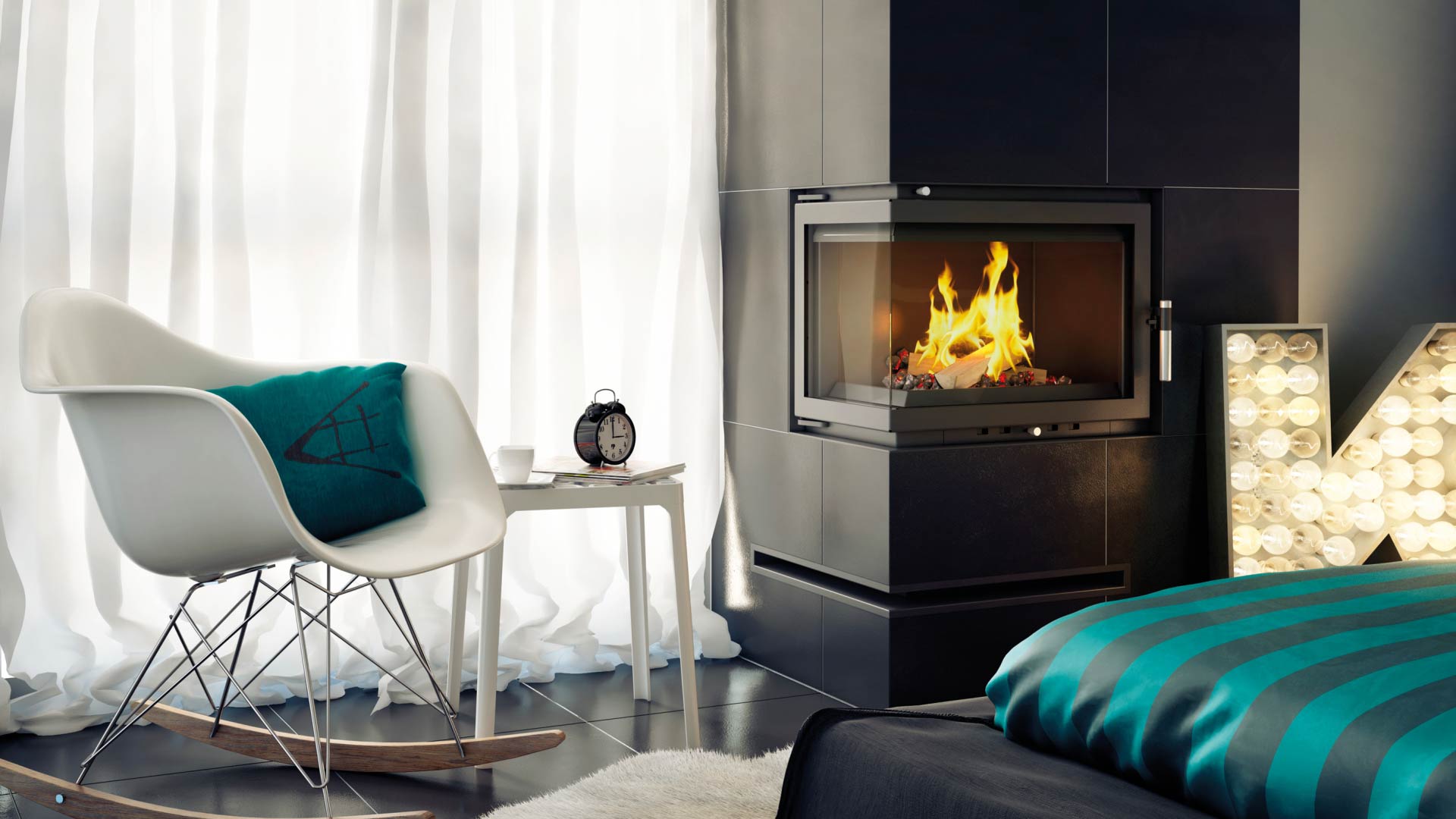 100 idei de design pentru seminee pe lemne | Infocasa